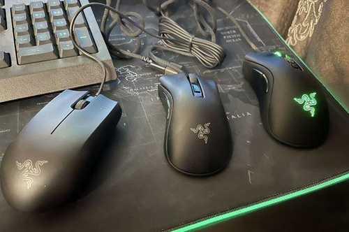 Игровая клавиатура и мышь razer