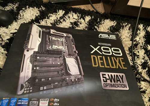 Продам i75820k ASUs x99 deluxe balista 16gb