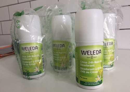 Шариковый дезодорант Weleda citrus