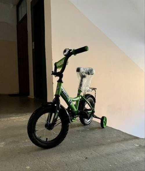Детский велосипед новый Pegas 12