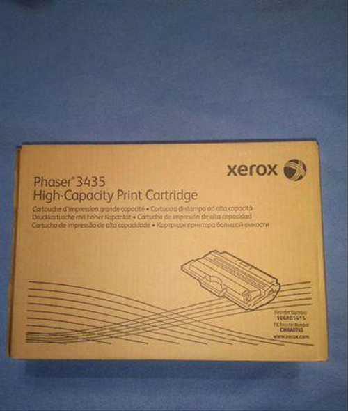 Картридж Xerox Phaser 3435 и 3550