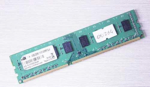 Оперативная память DDR3 4 GB 1333 MHz FoxLine
