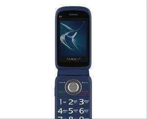 Сотовый телефон Maxvi E6 синий