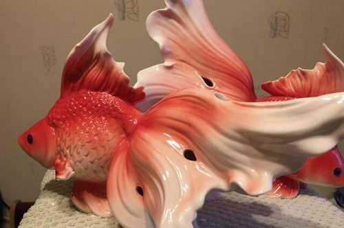 Китайский фарфор -Золотые рыбки