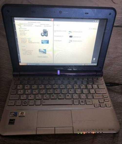 Нетбук Toshiba NB305, цвет синий