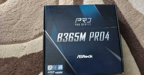 Комплект ASRock B365M Pro4 + 8gb ddr4 2666mhz