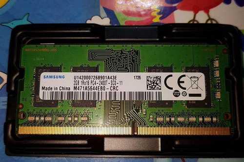 Samsung DDR4 2GB 2400 1Rx16 PC4-2400T-SCO-11