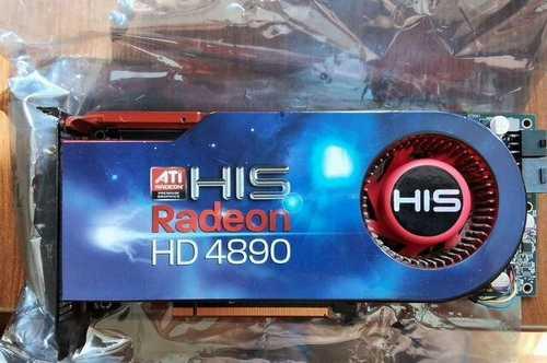 Видеокарта ati radeon 4890 HIS 1gb