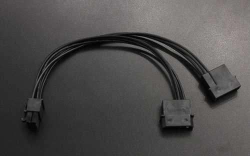Переходник 2molex на 6PIN (18AWG)