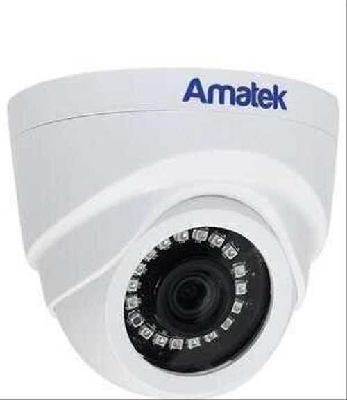 Видеокамера мультиформатная купольная Amatek AC-HD