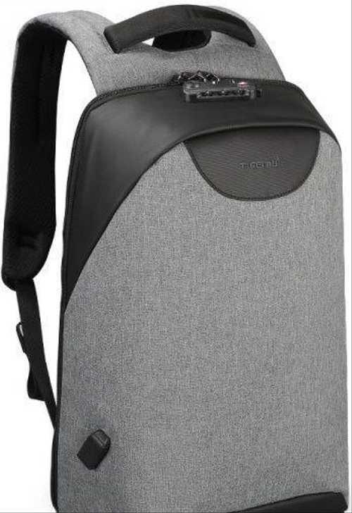 Рюкзак Tigernu T-B3611 для ноутбука 15.6" серый