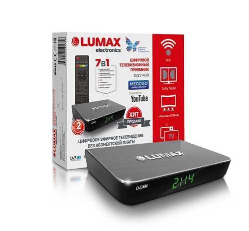 Цифровая тв-приставка lumax DV2114HD, DVB-T2