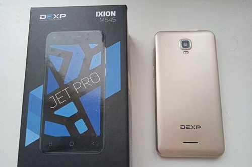 Смартфон dexp Ixion M545 золотистый