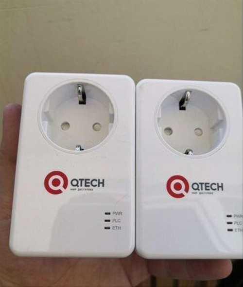 PLC адаптер Qtech