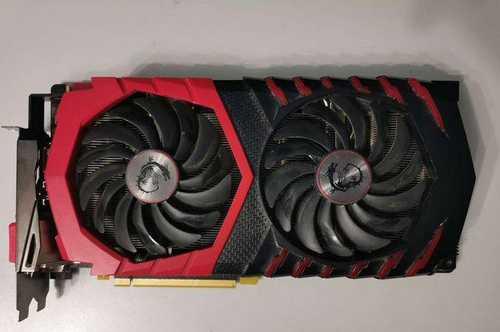 Видеокарта MSI armor gtx 1070
