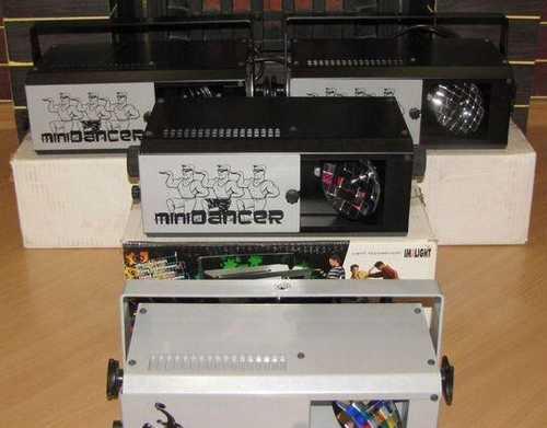 Светомузыка IL Micro-Minidancer 4шт Цвет Gobo Mic