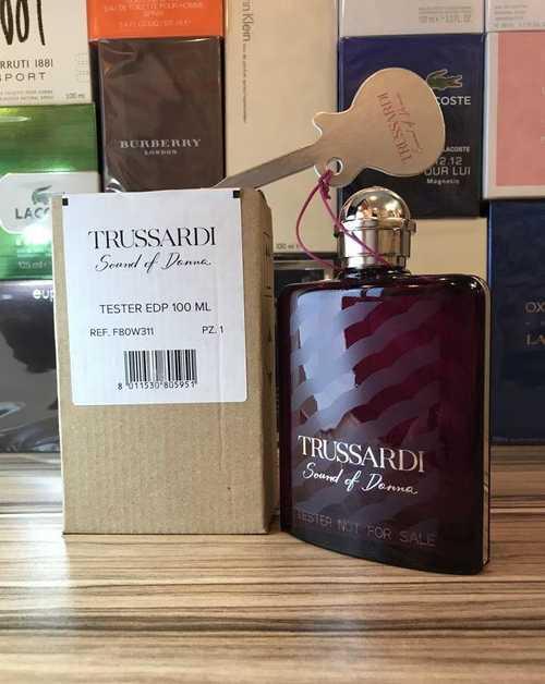 Саунд донна. Trussardi Sound of Donna EDP 100ml тестер жен. Trussardi Sound of Donna EDP L. Труссарди саунд оф Донна 100 мл. Trussardi 1911 Donna 100ml EDP W New.