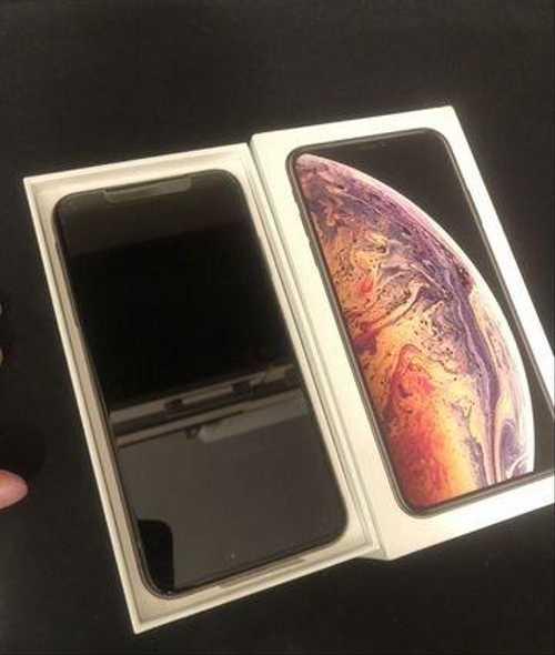 iPhone XS gold Max 512 Ростест Новый