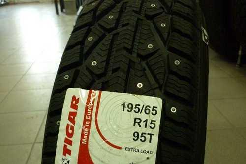Шина Tigar Ice 195/65 R15 95T зимняя шипованная