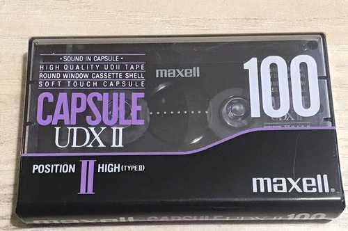 Аудиокассета Maxell Capsule udxii 100 (Made in Jap