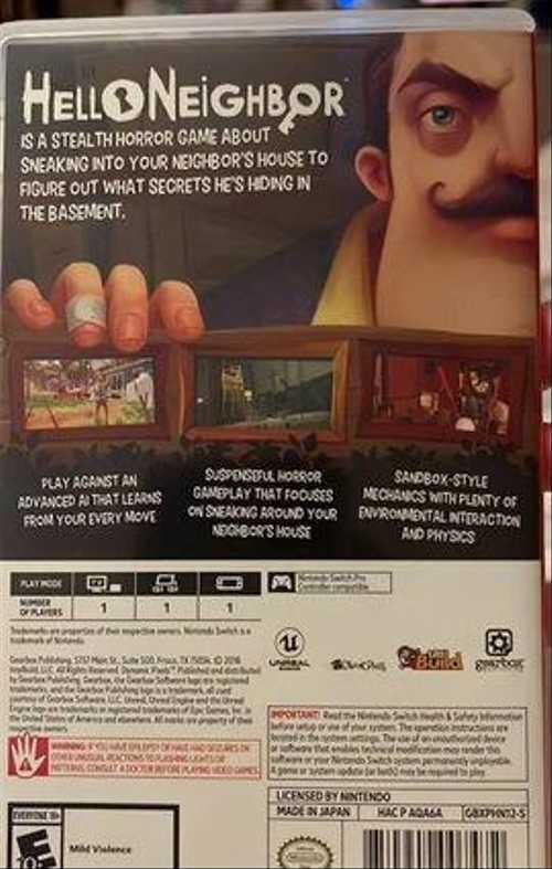 Игра hello neighbor