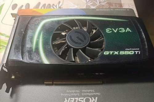 Видеокарта evga GeForce GTX 550 Ti 1Gb