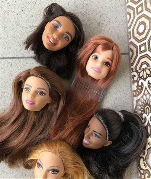 Головы Барби Barbie запчасти