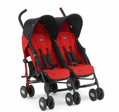 Коляска chicco echo для двойни или погодок