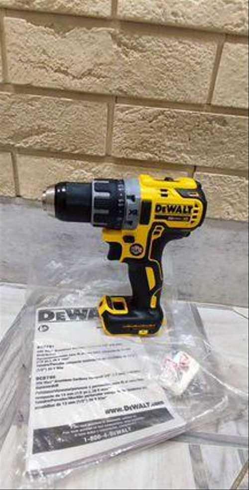 Аккумуляторная шуруповёрт dewalt DCD 791
