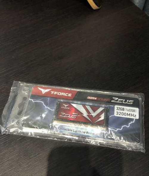 Оперативная Team T-force zeus 32GB SO-dimm DDR4