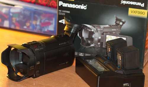 Panasonic HC-VXF990 + 2 акб
