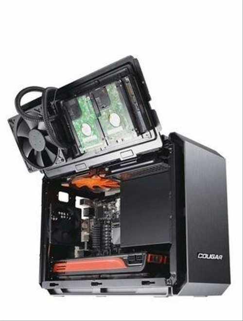 Корпус Cougar QBX black Mini-ITX