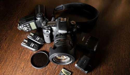 Фотоаппарат Canon 7D плюс полный набор допов