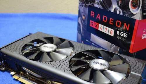 Видеокарта Sapphire AMD Radeon RX 470 8Gb nitro+