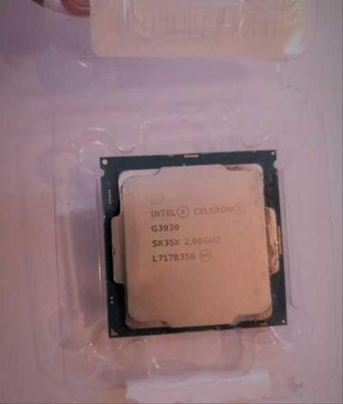 Процессор Celeron G3930 socket 1151 2.9 ггц 2-ядер