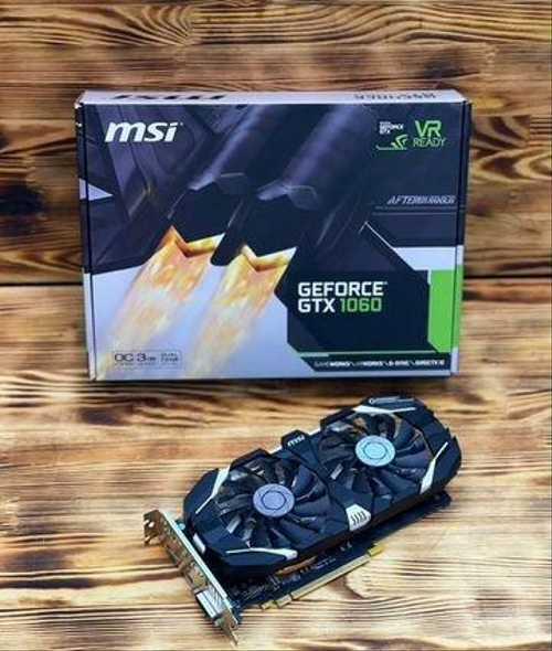 Видеокарта MSI GeForce GTX 1060 3GB