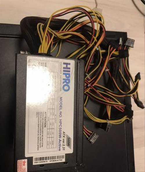 Блок питания 500w hipro