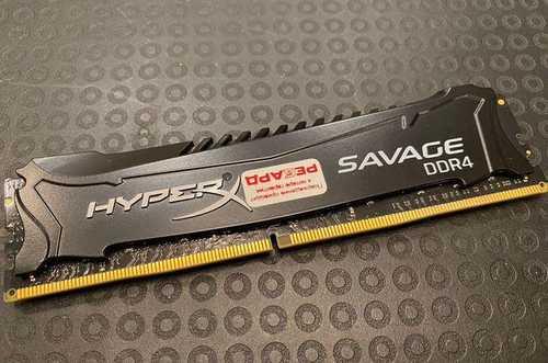 Оперативная память 8Gb DDR4 2133MHz Kingston Hyper