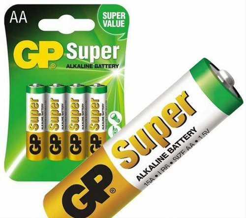 Батарейка GP LR06 Super Alkaline BL4