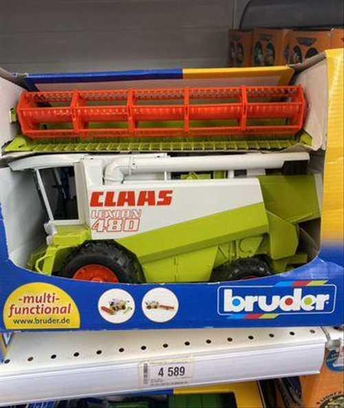 Игрушка Комбайн bruder
