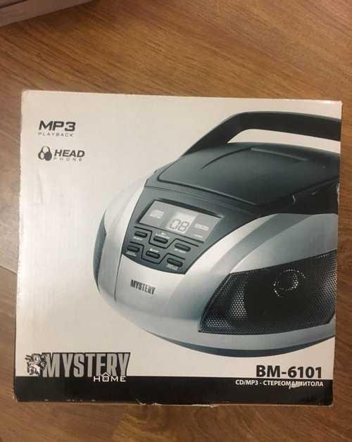 Стериомагнитола Mystery BM-6101(новая)