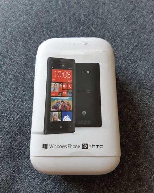 HTC Windows Phone 8X (черный)
