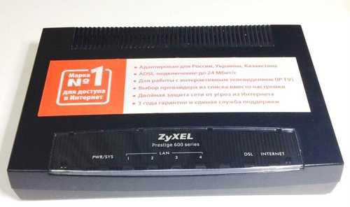 Модем Zyxel P-660HT EE adsl2+