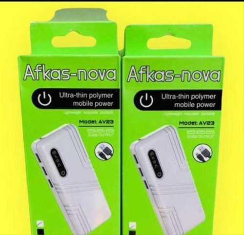 Портативный аккумулятор Power bank Afkas-nova, AV