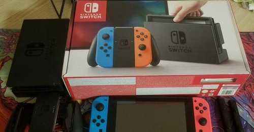 Nintendo switch + 27 игр