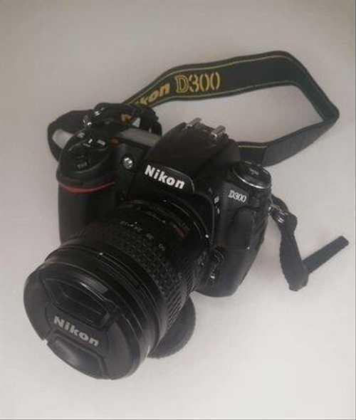 Фотоаппарат Nikon D300 с объективом и сумкой