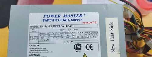 Блок Питания бп power master FA 5 1 300W