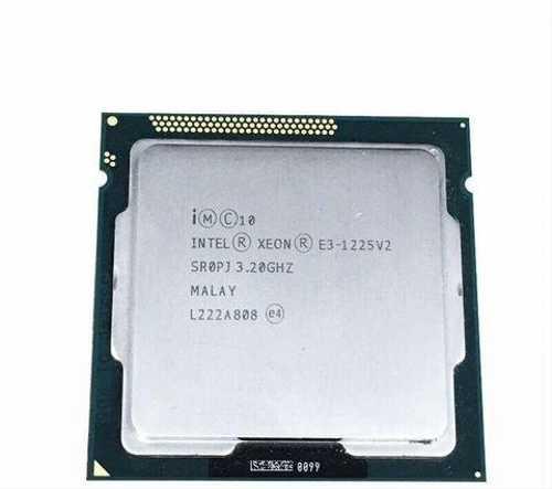 Intel Xeon E3-1225V2 / 4 cores / 3.20 GHz / SR0PJ