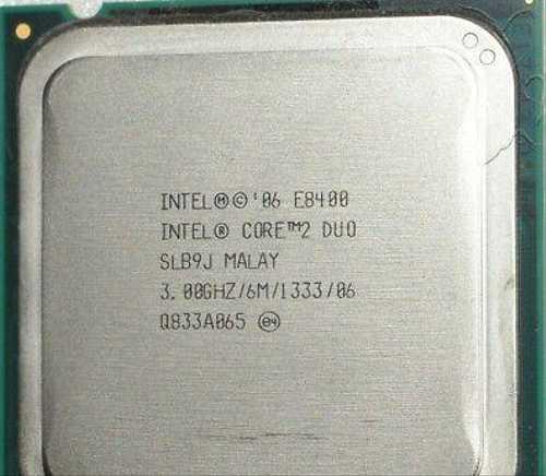 Intel Core2 Duo E8400 3.00GHz (LGA775)