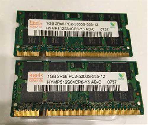 Память Hynix SO-dimm DDR2